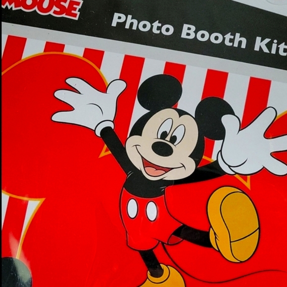 Disney | Other | New Disneys Mickey Mouse Photo Booth Kit 9 Pieces ...